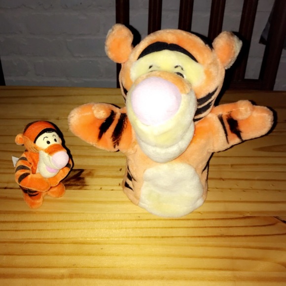 Disney | Other | Lot Of 2 Vintage Tigger Puppet Hopping Tigger | Poshmark